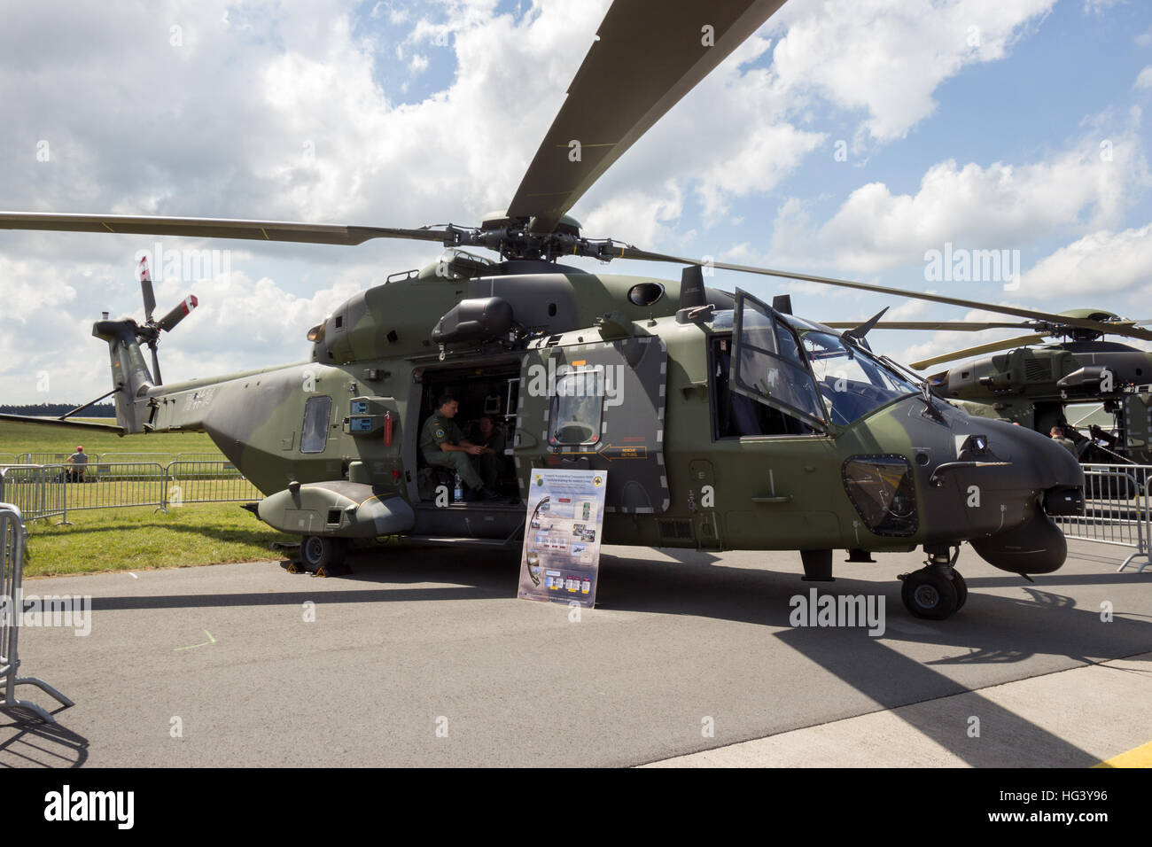 German Army NH90 helicopter Stock Photo - Alamy