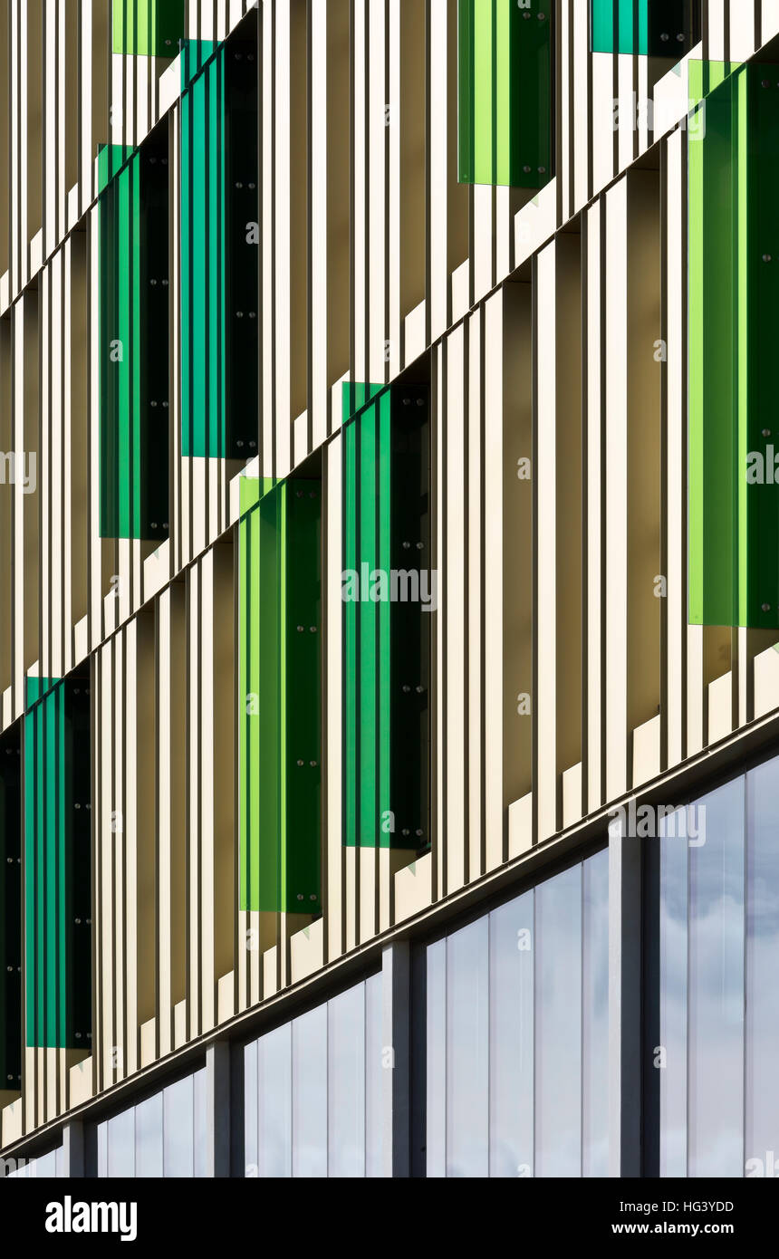 The Core, Science Central, Newcastle upon Tyne, UK. Exterior view Stock ...