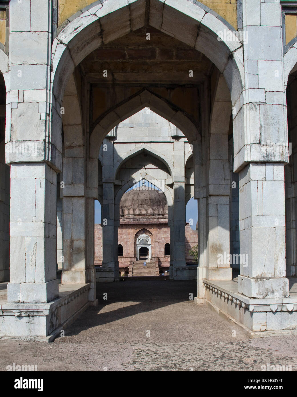 Ashrafi Mahal, Madhya Pradesh, Mandu, India Stock Photo - Alamy