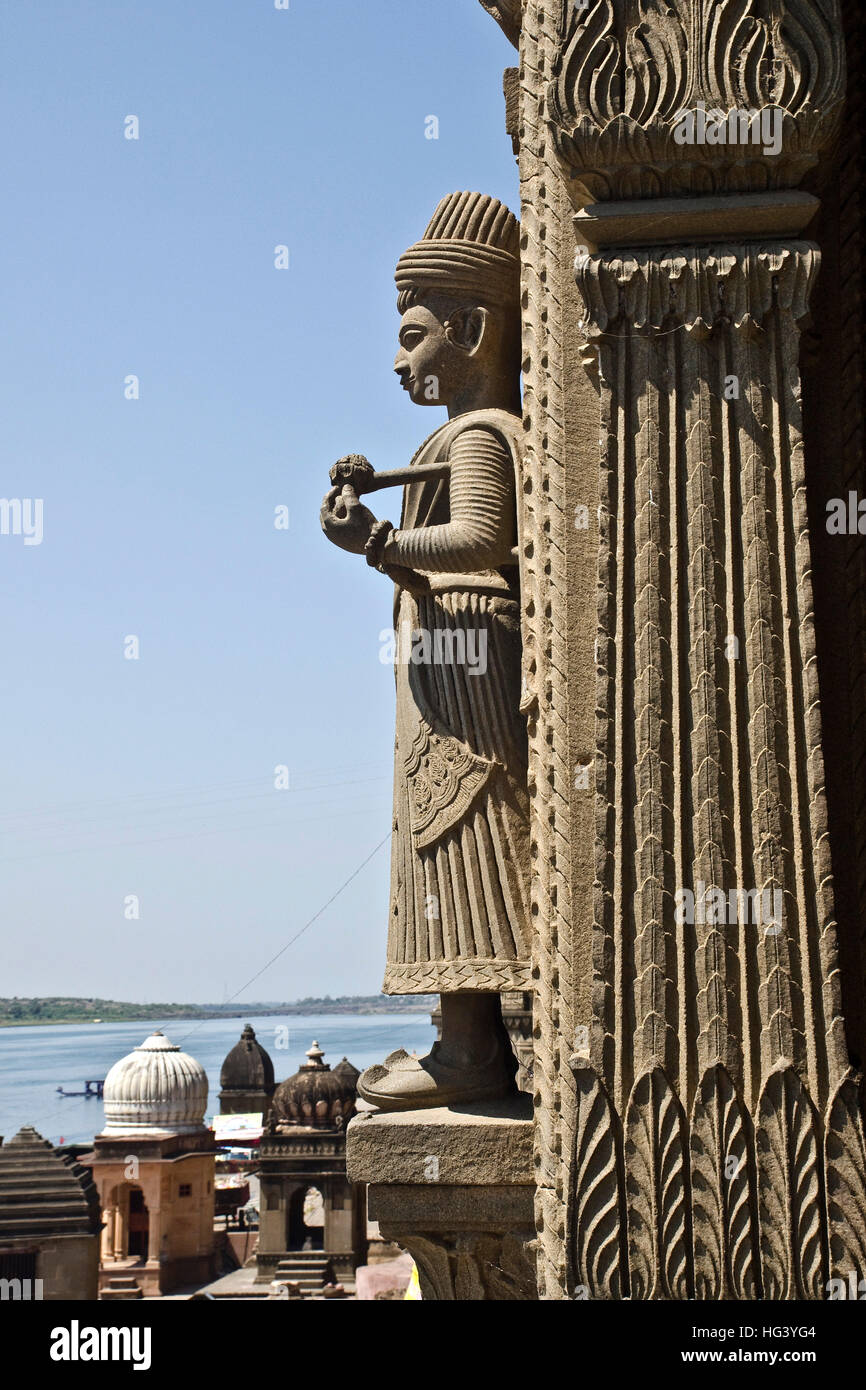Ahilya fort maheshwar india hi-res stock photography and images - Alamy