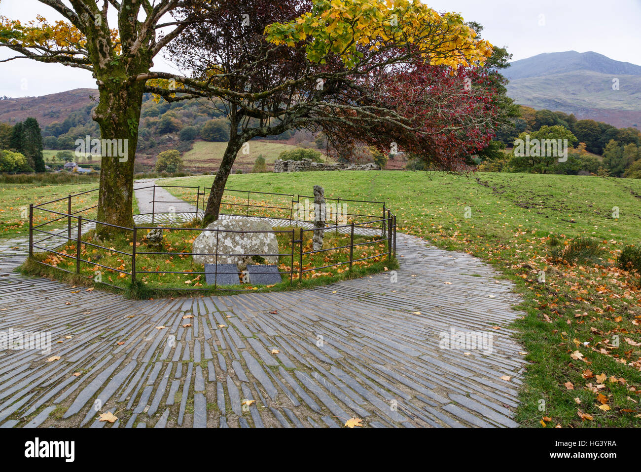 The legend of gelert hi-res stock photography and images - Alamy