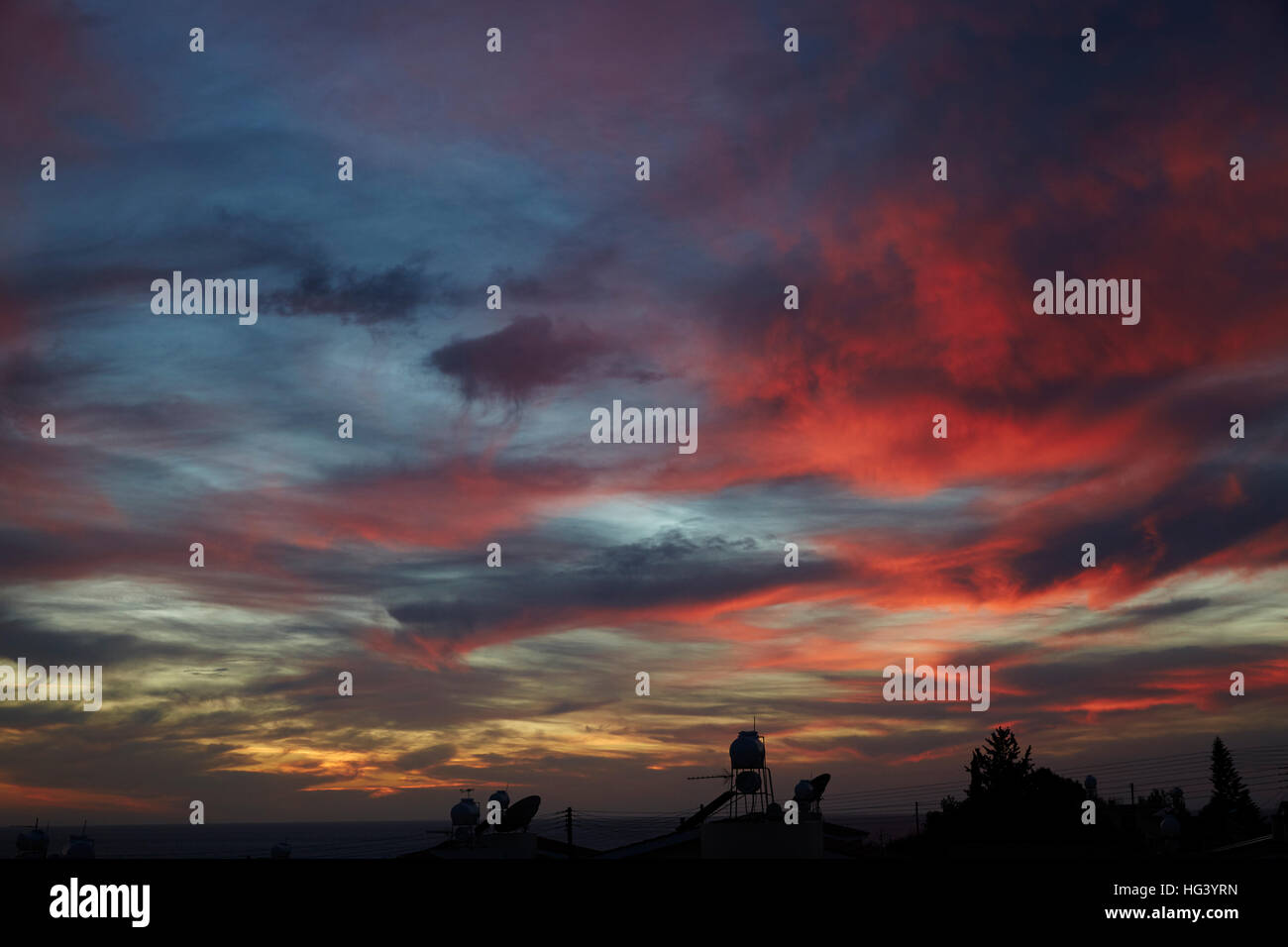 Cyprus sunset hi-res stock photography and images - Alamy