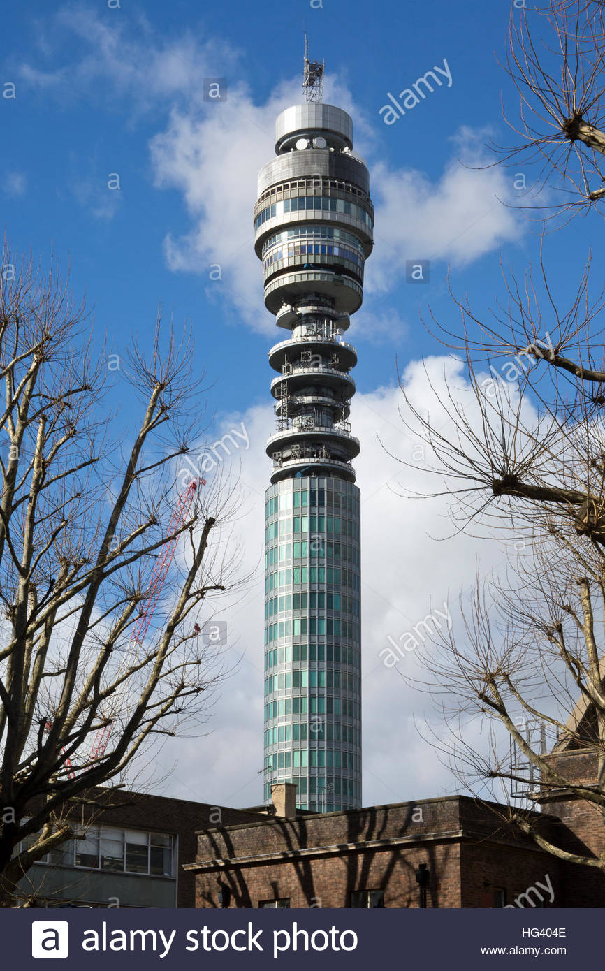 London Post Office Tower 1960s Stock Photos & London Post Office Tower ...