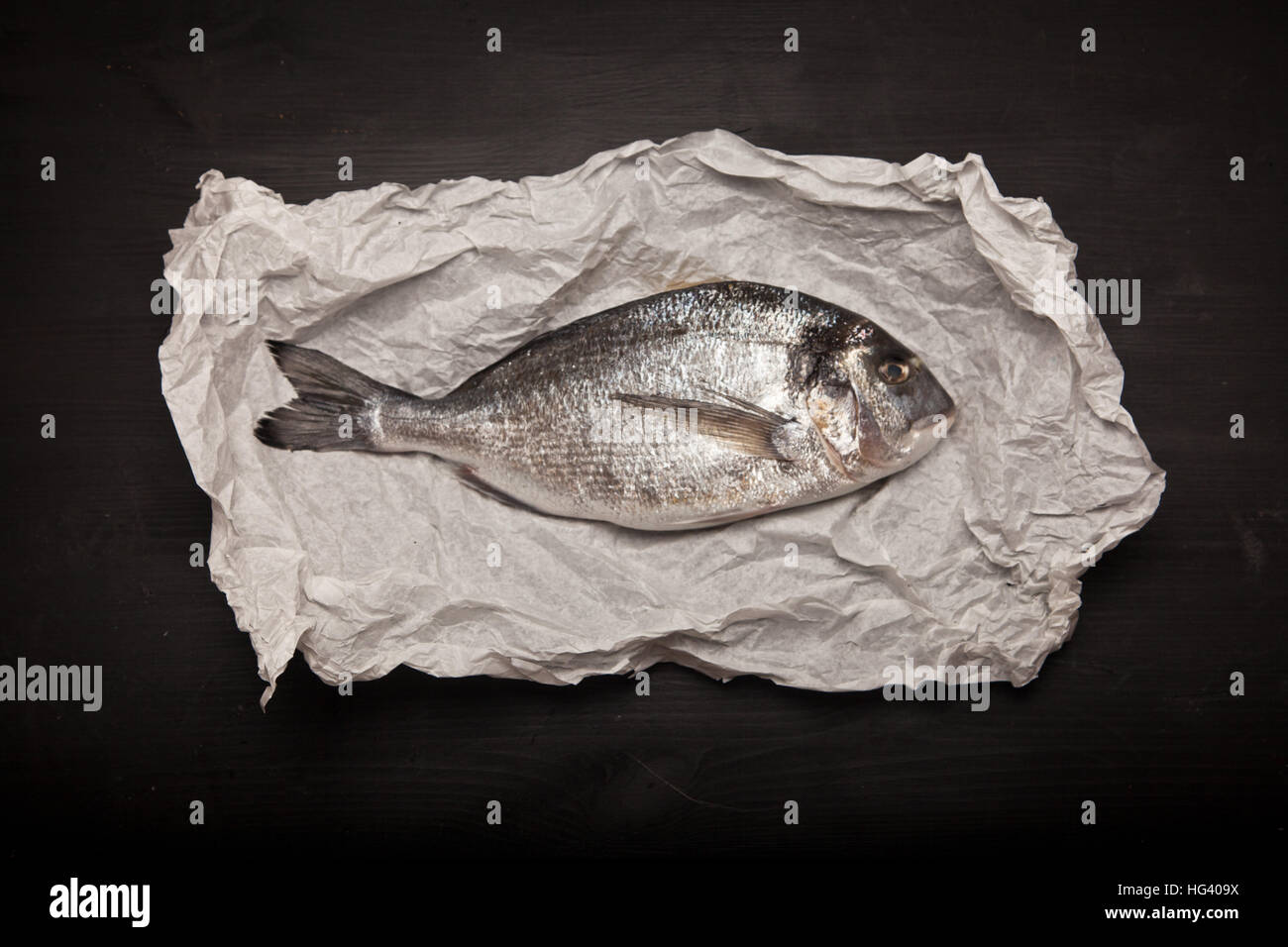 Fish in paper Stock Photo - Alamy