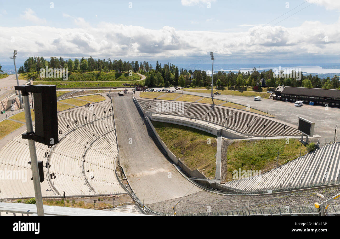 Downtown oslo snow hi-res stock photography and images - Alamy
