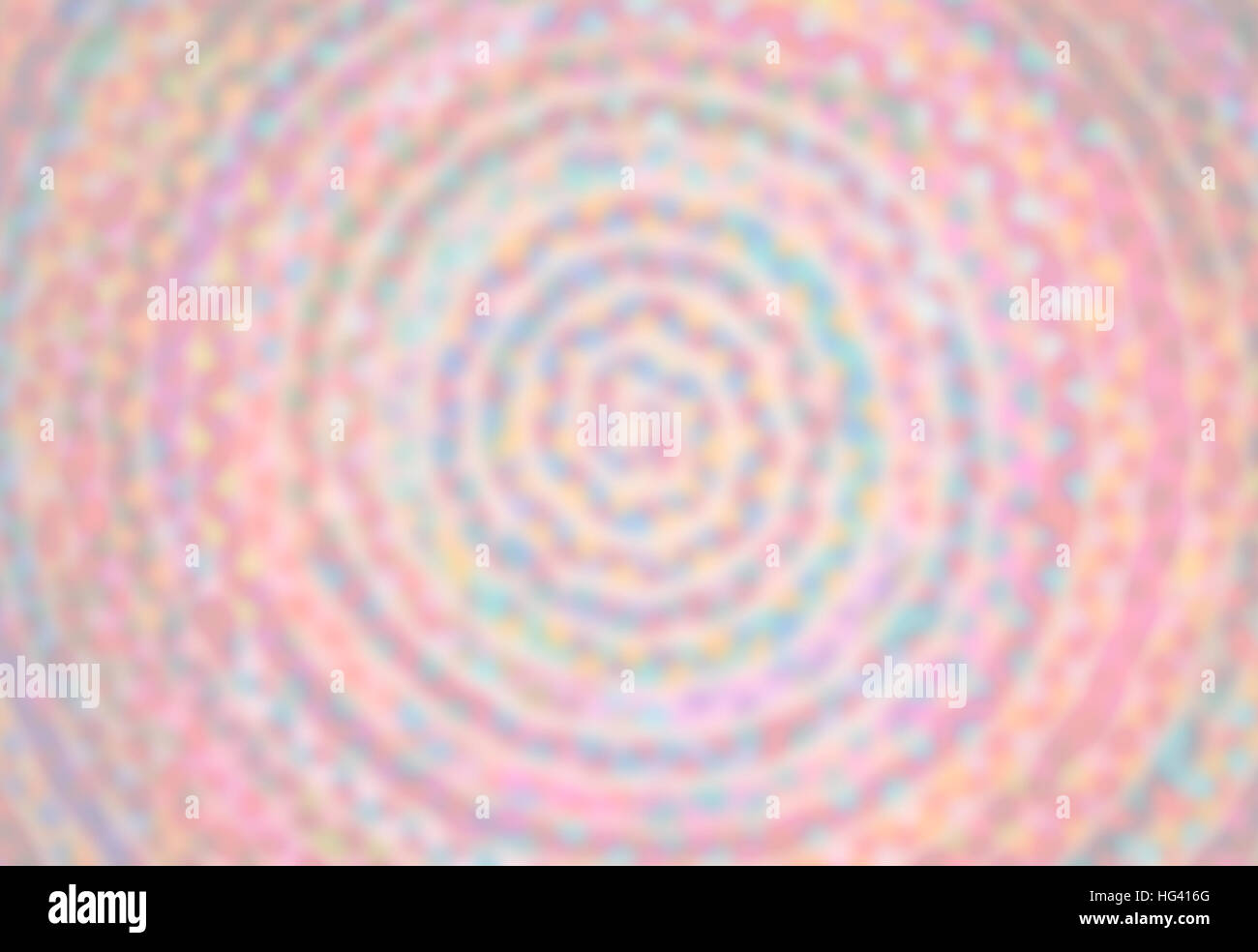 Colorful circular round fabric woven carpet pattern background, faded ...