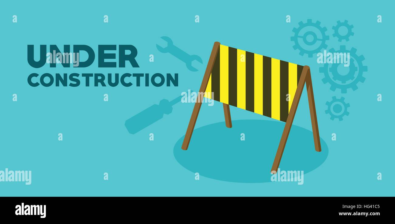 under construction web page background Stock Vector Image & Art - Alamy
