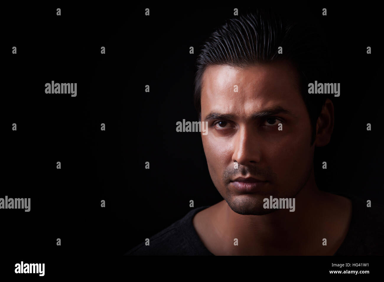 Portrait of young man Stock Photo - Alamy