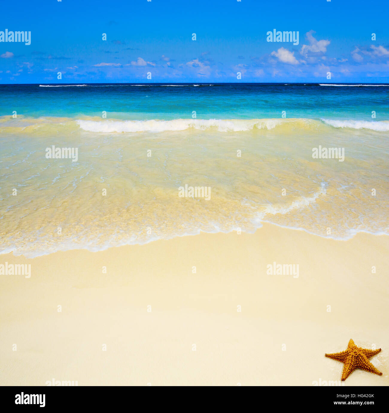 Art beautiful untouched tropical sea beach Stock Photo - Alamy