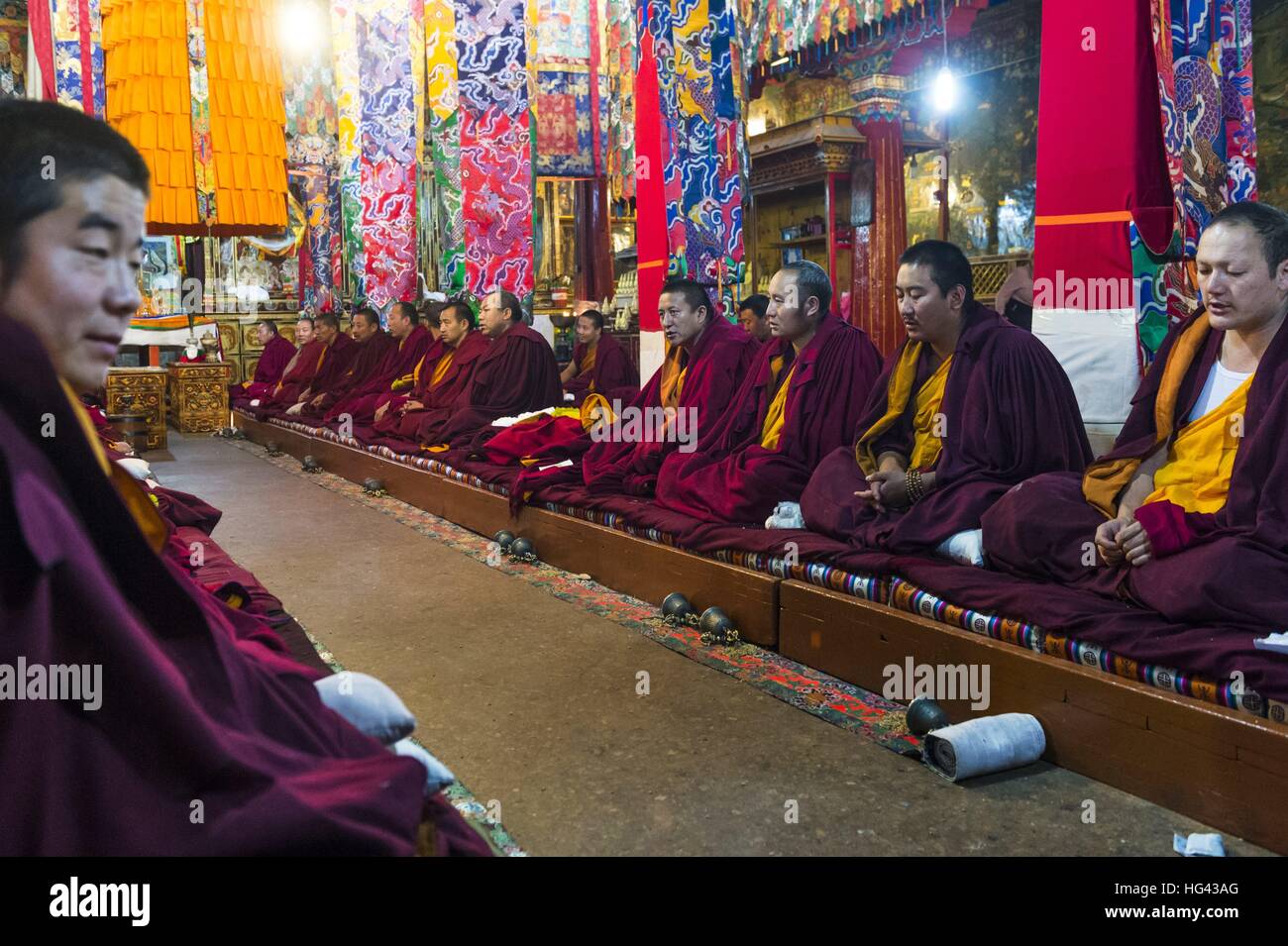 Lhasa, Ramoche Temple | usage worldwide Stock Photo - Alamy