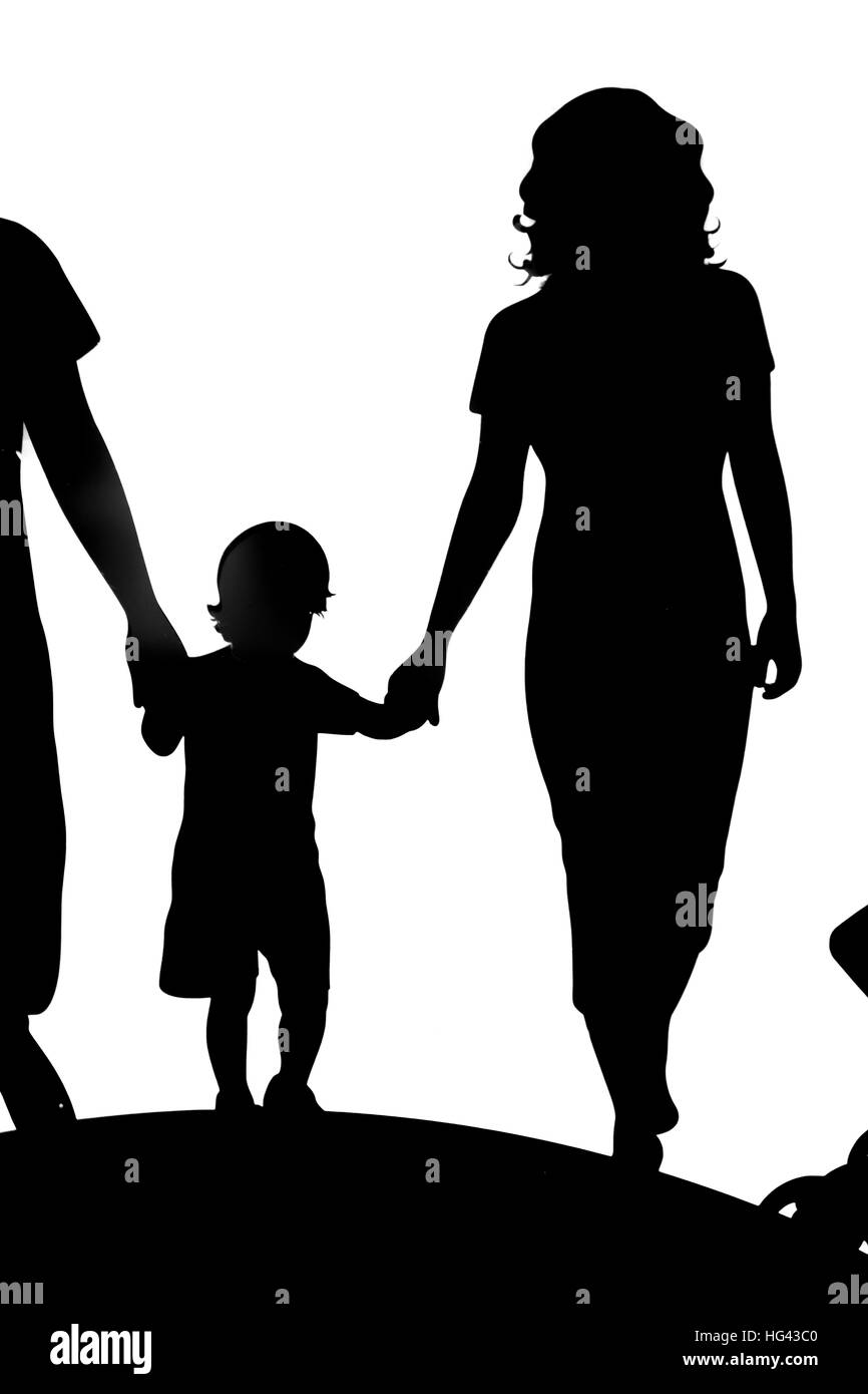 Happy man family fun Black and White Stock Photos & Images - Alamy