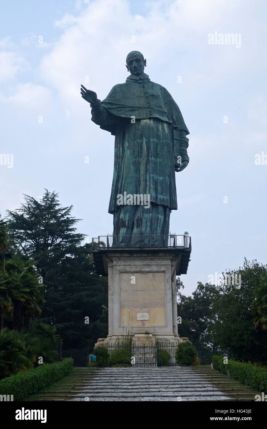 The Statue of San Carlo | usage worldwide Stock Photo - Alamy