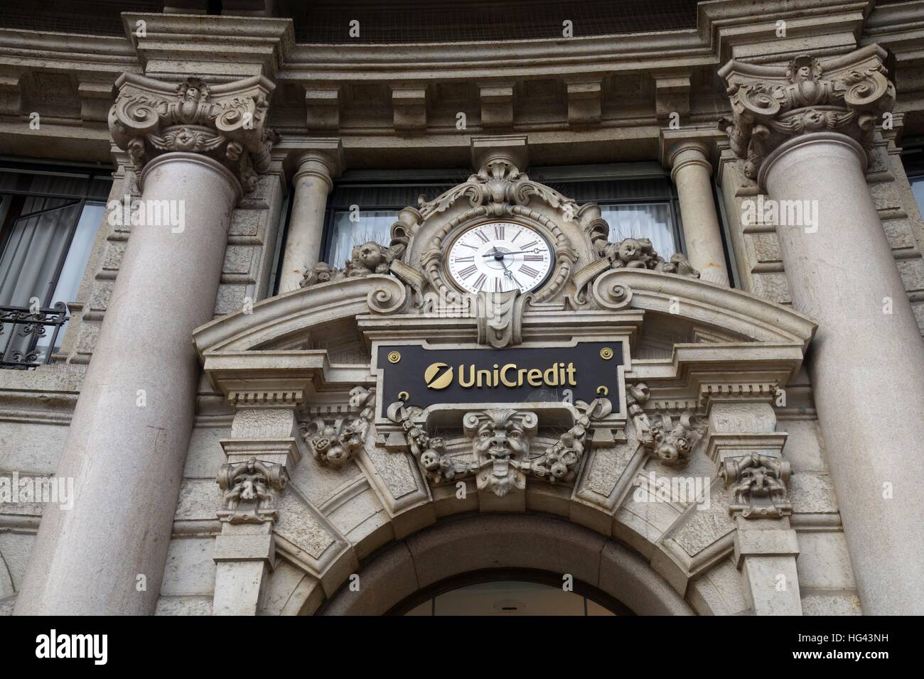 Italy - Milano - UniCredit | usage worldwide Stock Photo - Alamy
