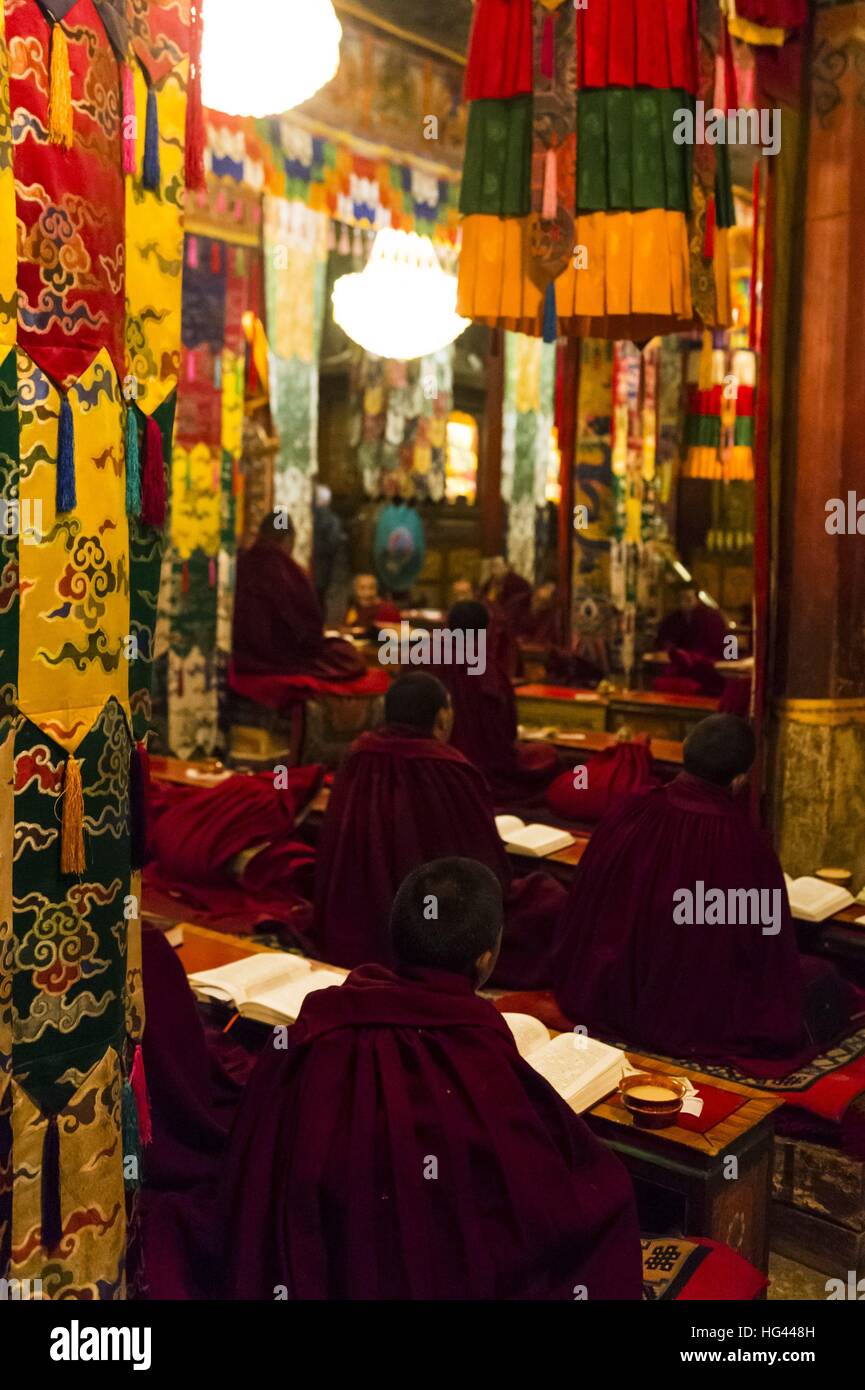 monastery Samye | usage worldwide Stock Photo - Alamy