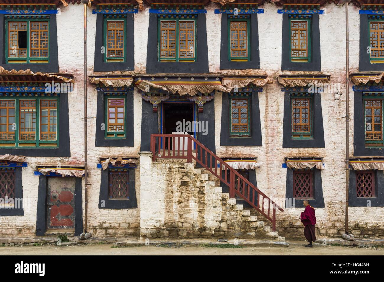 monastery Samye | usage worldwide Stock Photo - Alamy