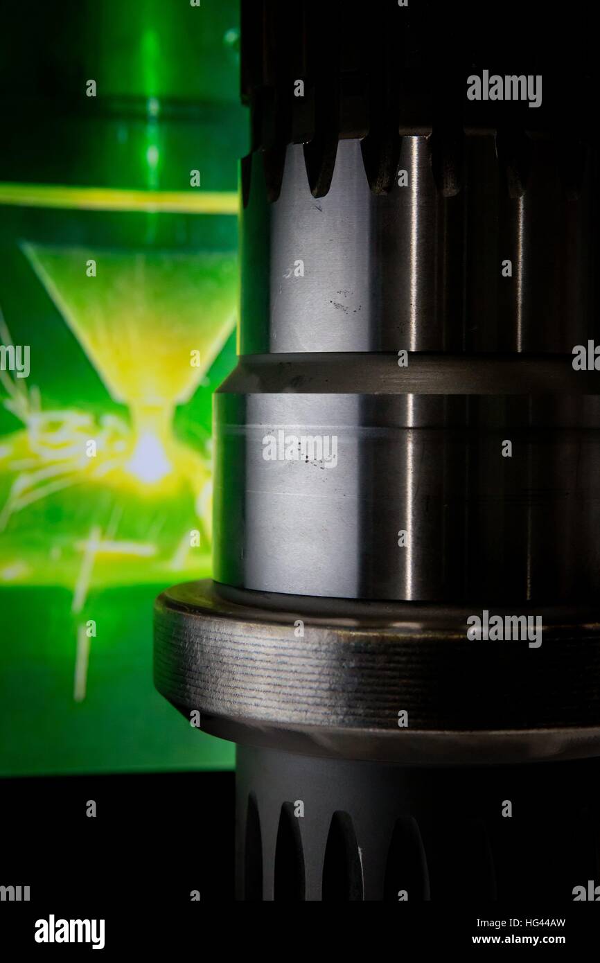 A metal piece repaired by San Diego based Formalloy's A222 Laser Metal ...