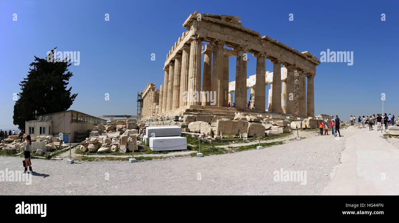 panorama: the Parthenon, Akropolis, Athens, Greece. | usage worldwide ...