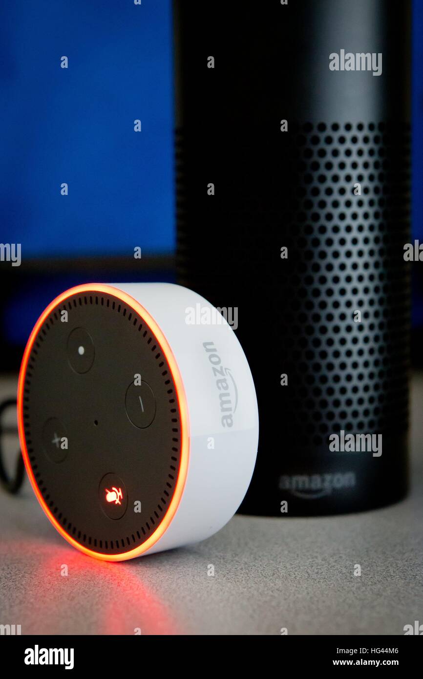 Alexa, an intelligent personal assistant developed by Amazon's Lab126 ...
