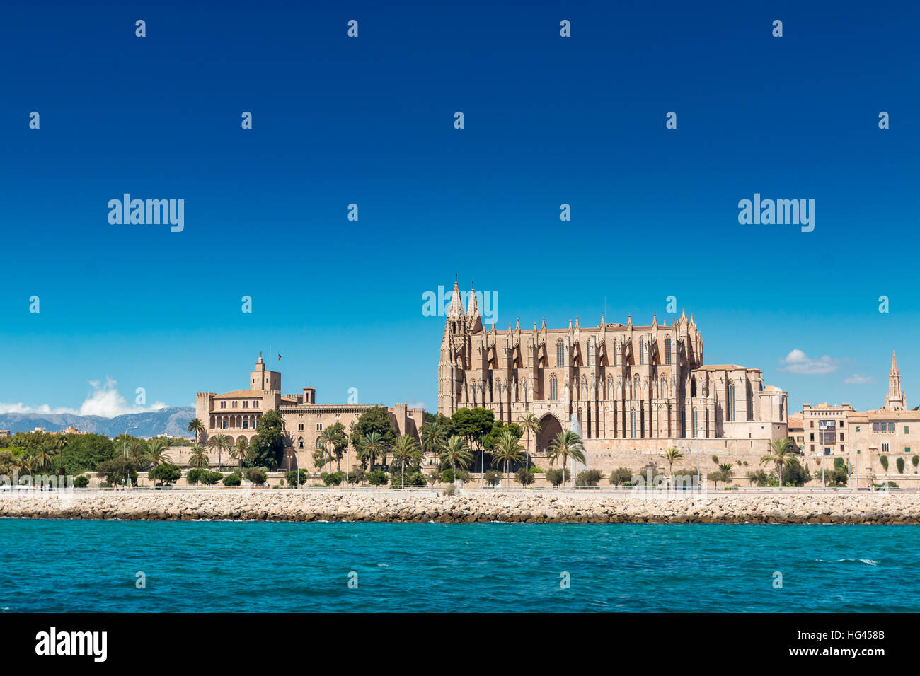 Palma de Majorca cathedral Stock Photo - Alamy