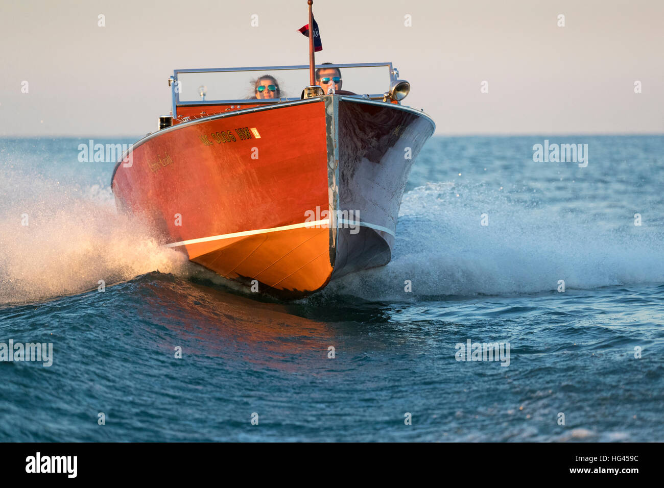 Classic speedboat hi-res stock photography and images - Alamy