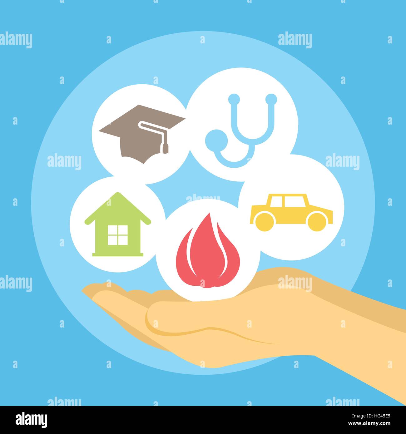 Travel insurance design Stock Vector Images - Alamy