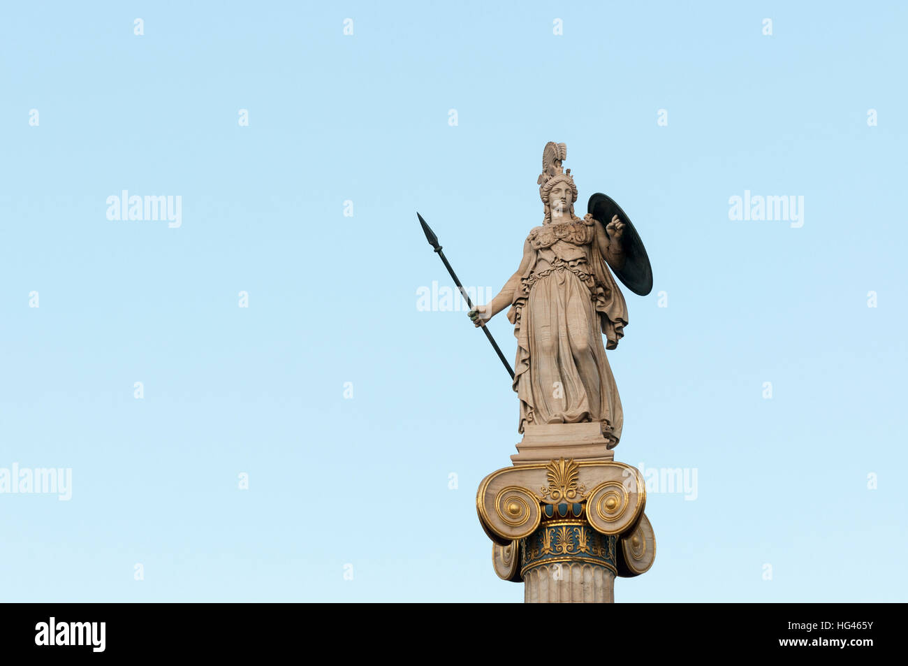 classic Athena statue Stock Photo - Alamy