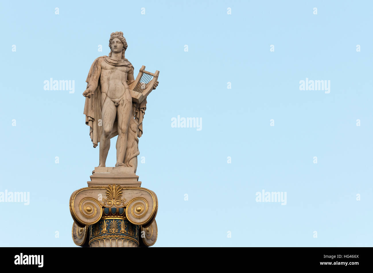 classical Apollo statue Stock Photo - Alamy