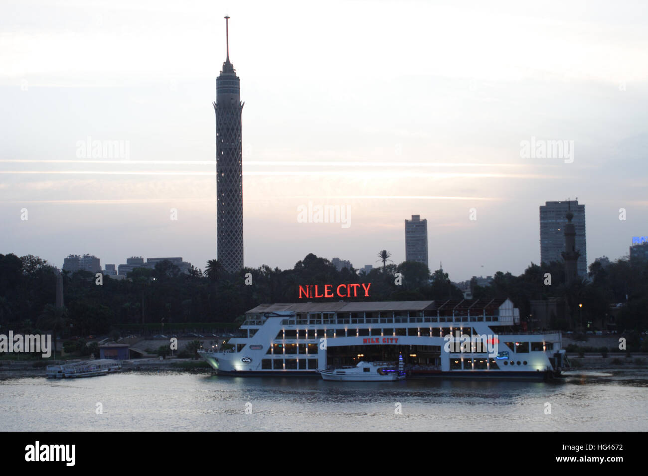 Nile river sunset hi-res stock photography and images - Alamy