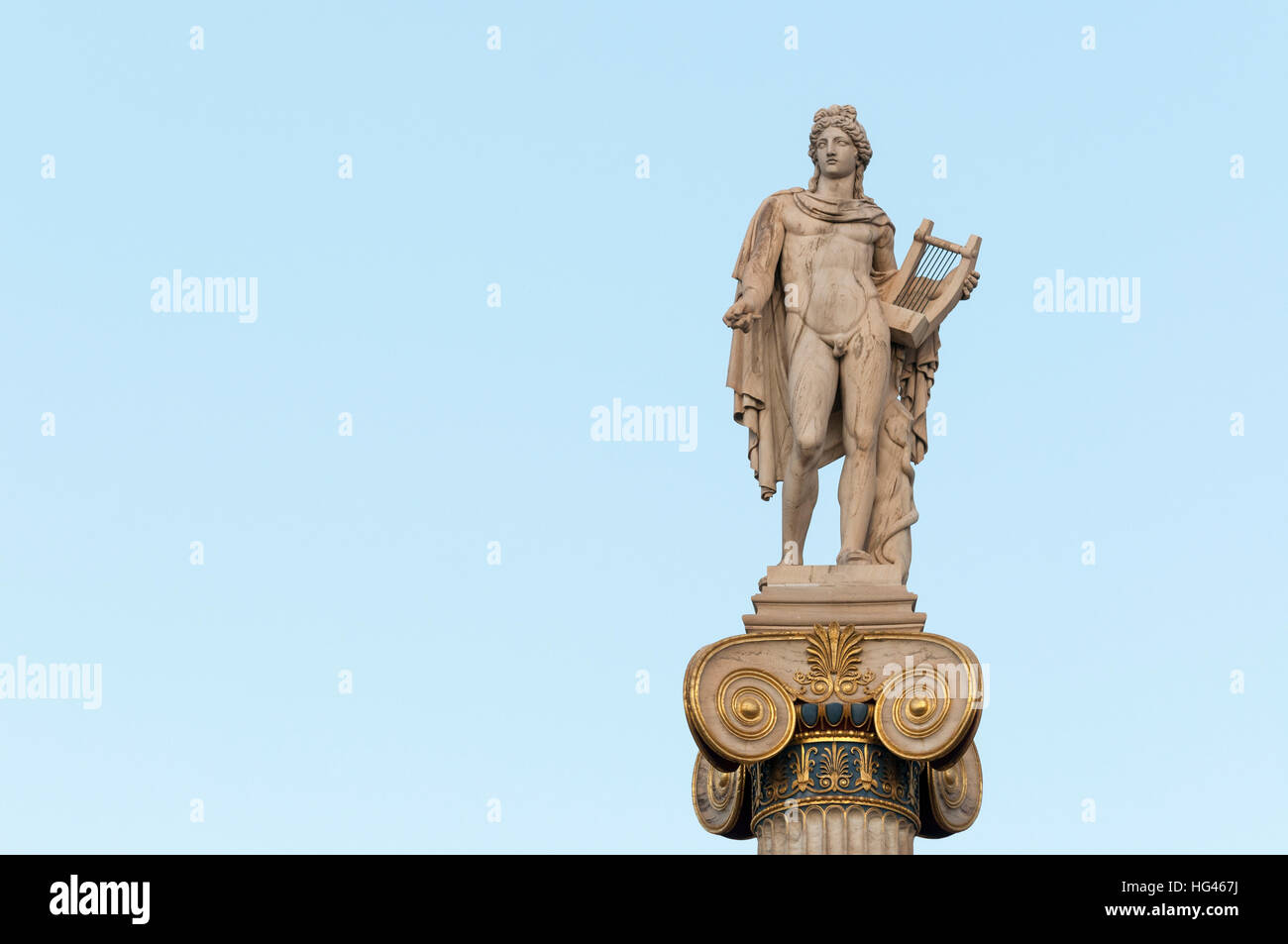 classical Apollo statue Stock Photo - Alamy