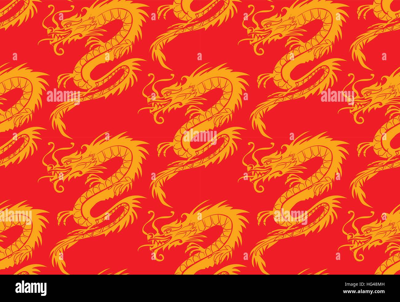 Dragons wall Stock Vector Images - Alamy