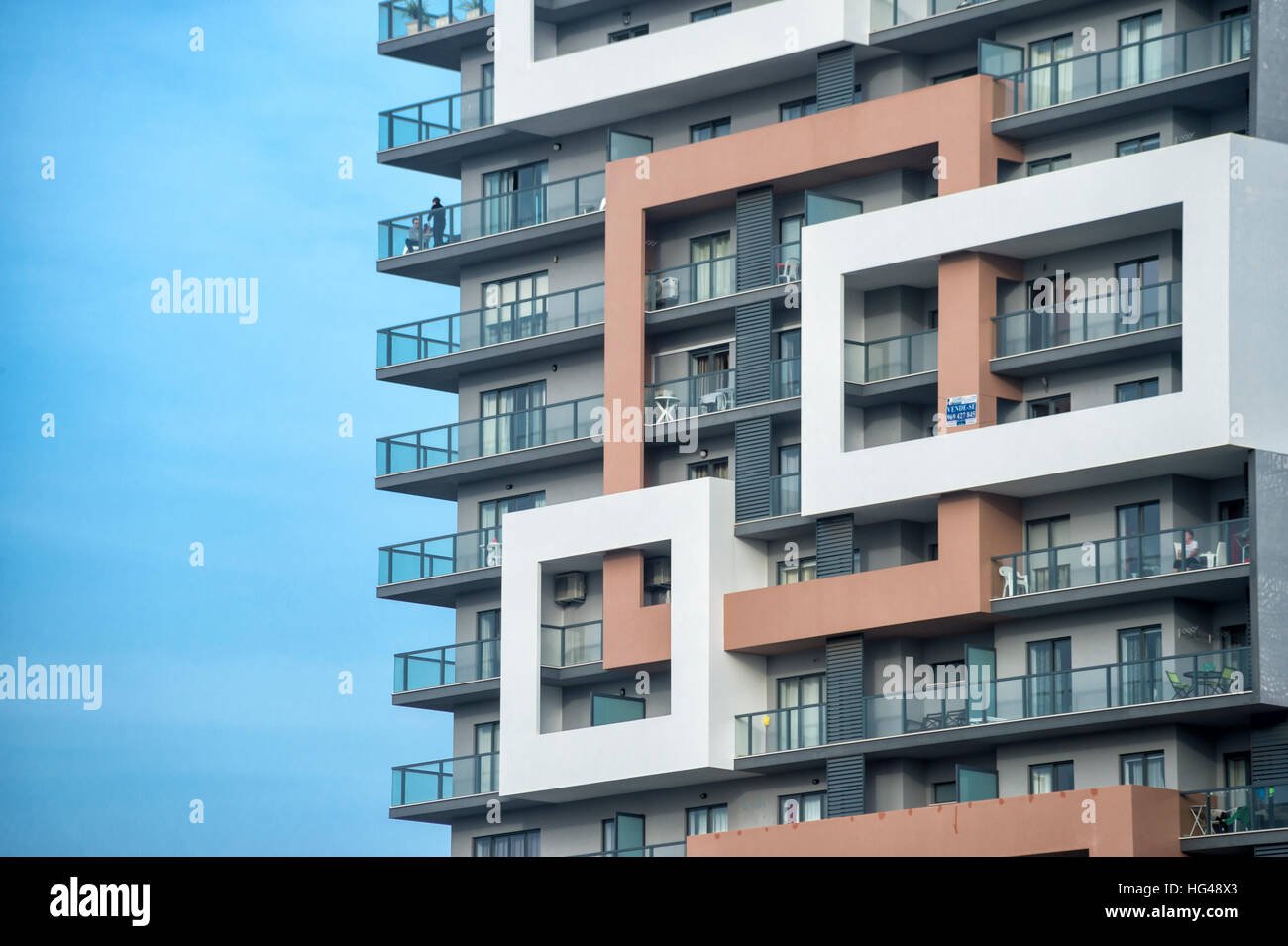 modern apartment building Stock Photo - Alamy