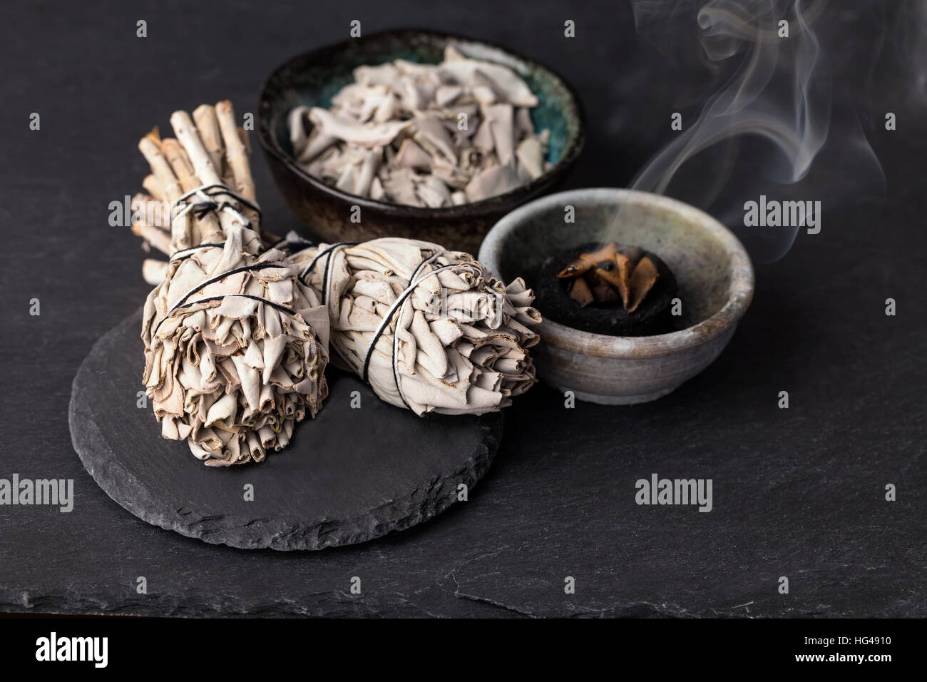 Incense of Salvia Apiana (White sage, sacred sage, bee sage, california ...