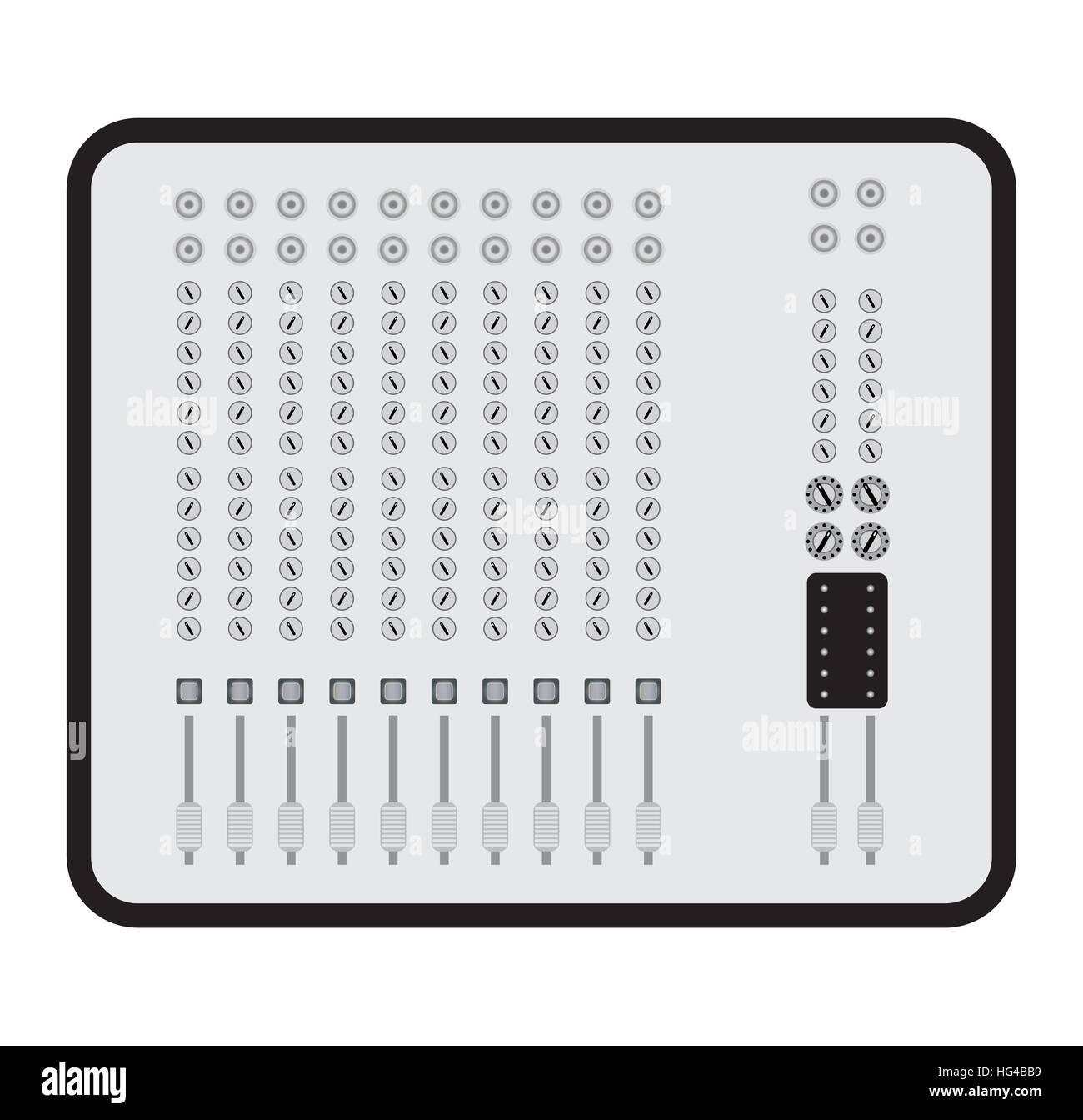 Board Mixer Mixing Stock Vector Images - Alamy