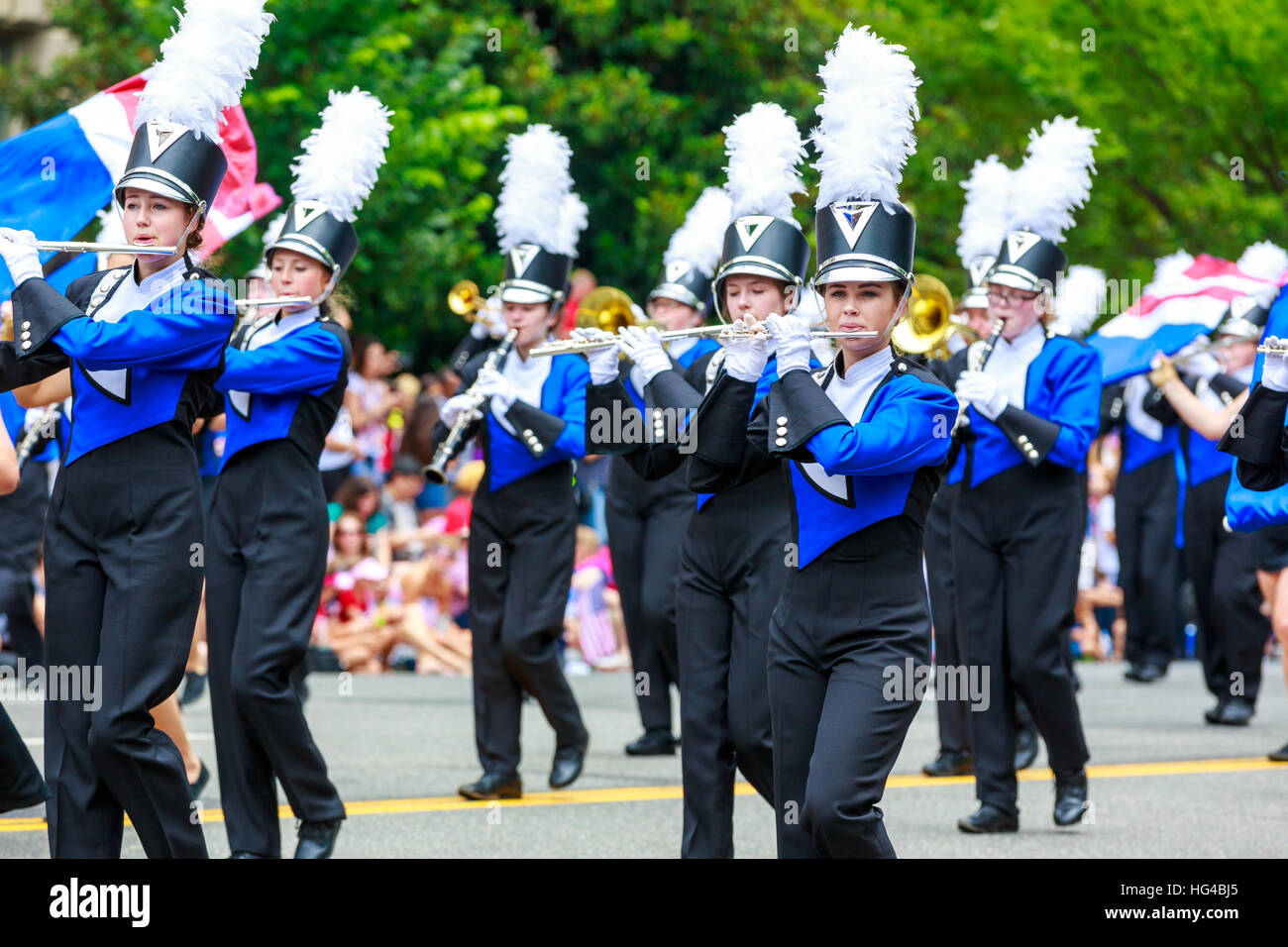 Norris high school marching titans hi-res stock photography and images ...