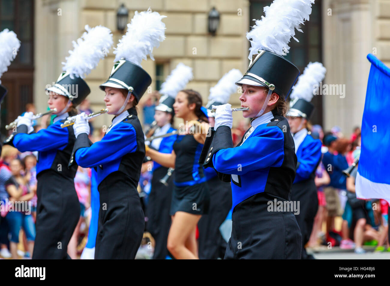 Norris high school marching titans hi-res stock photography and images ...