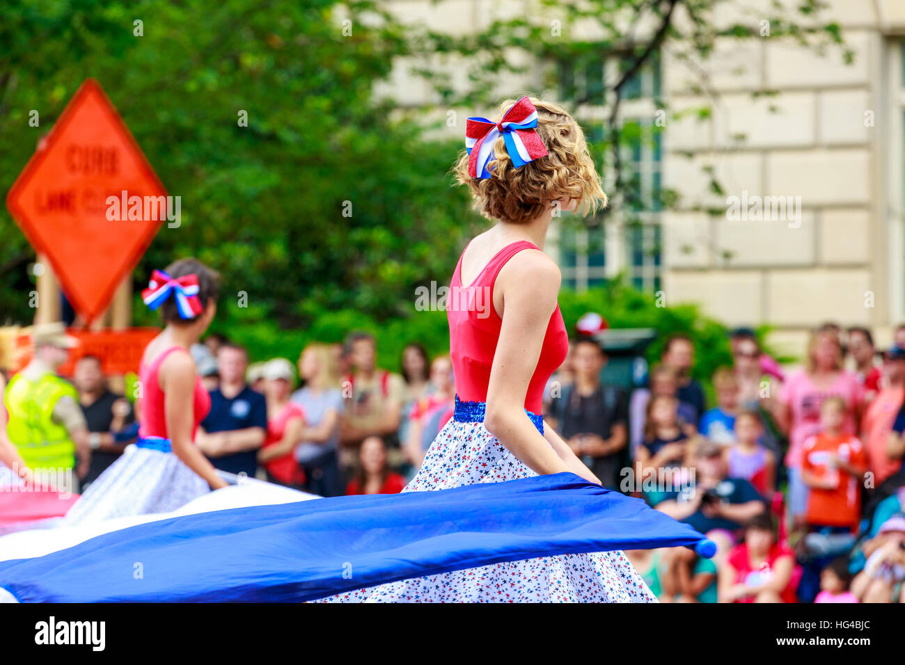 Washington, D.C., USA - July 4, 2015: Antelope High School Titan ...