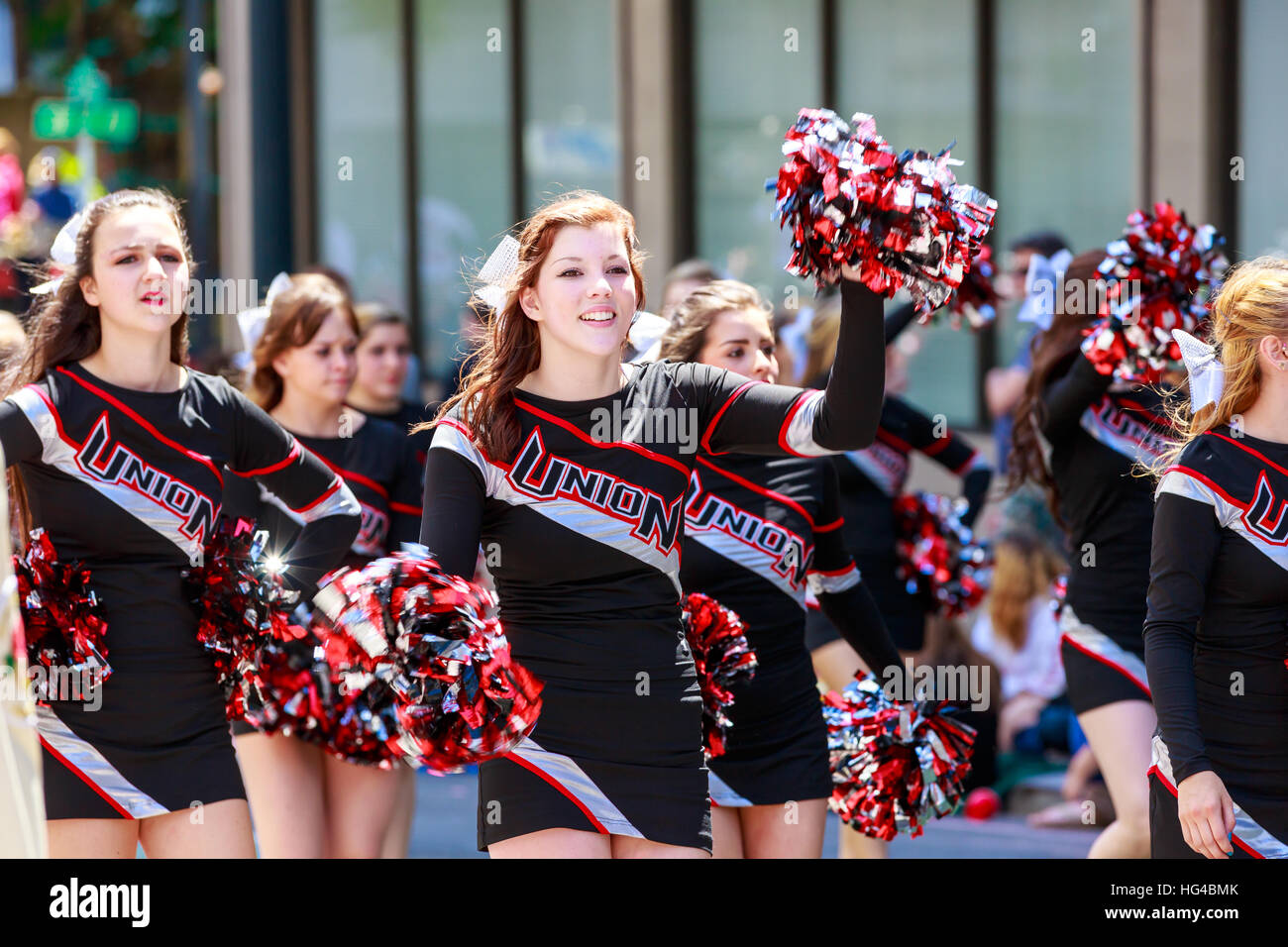 Union high school marching band hi-res stock photography and images - Alamy