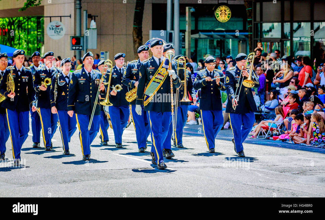 56th army band of i corps hi-res stock photography and images - Alamy