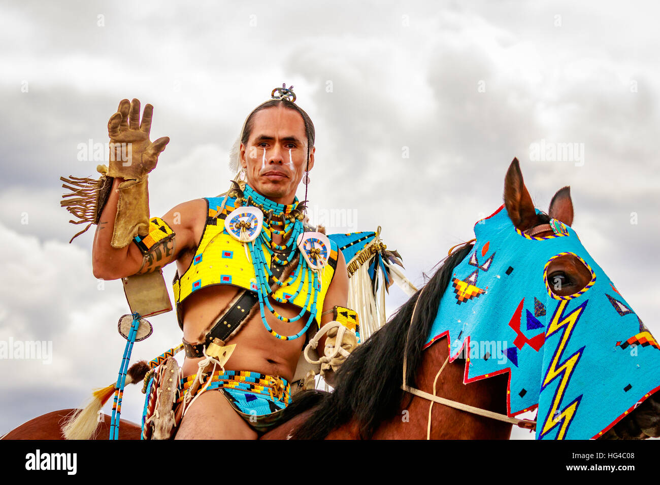 Portland, Oregon, USA - June 11, 2016: Happy Canyon Chiefs of the ...