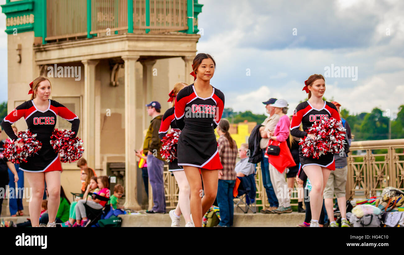 Portland, Oregon, USA - June 11, 2016: Oregon City High School Marching ...