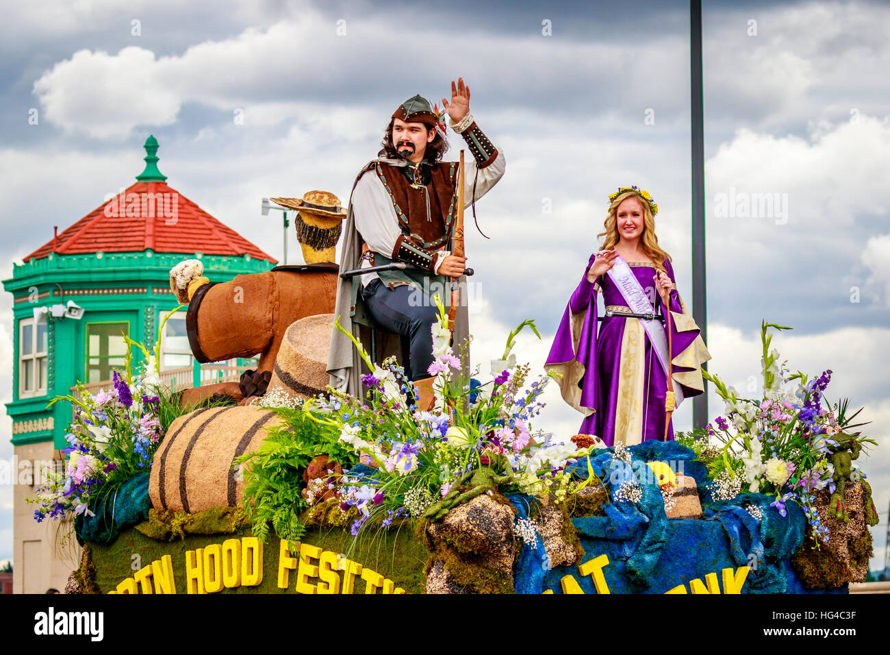 Portland, Oregon, USA - June 11, 2016: Sherwood Robin Hood Festival ...
