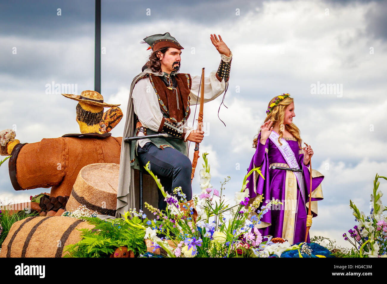 Portland, Oregon, USA - June 11, 2016: Sherwood Robin Hood Festival ...