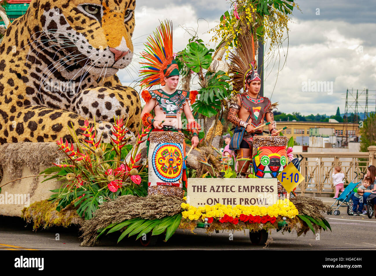Portland, Oregon, USA - June 11, 2016: Reser's Fine Foods Float in the ...