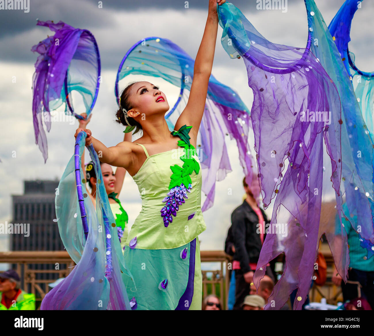 Shu te high school marching band hi-res stock photography and images ...