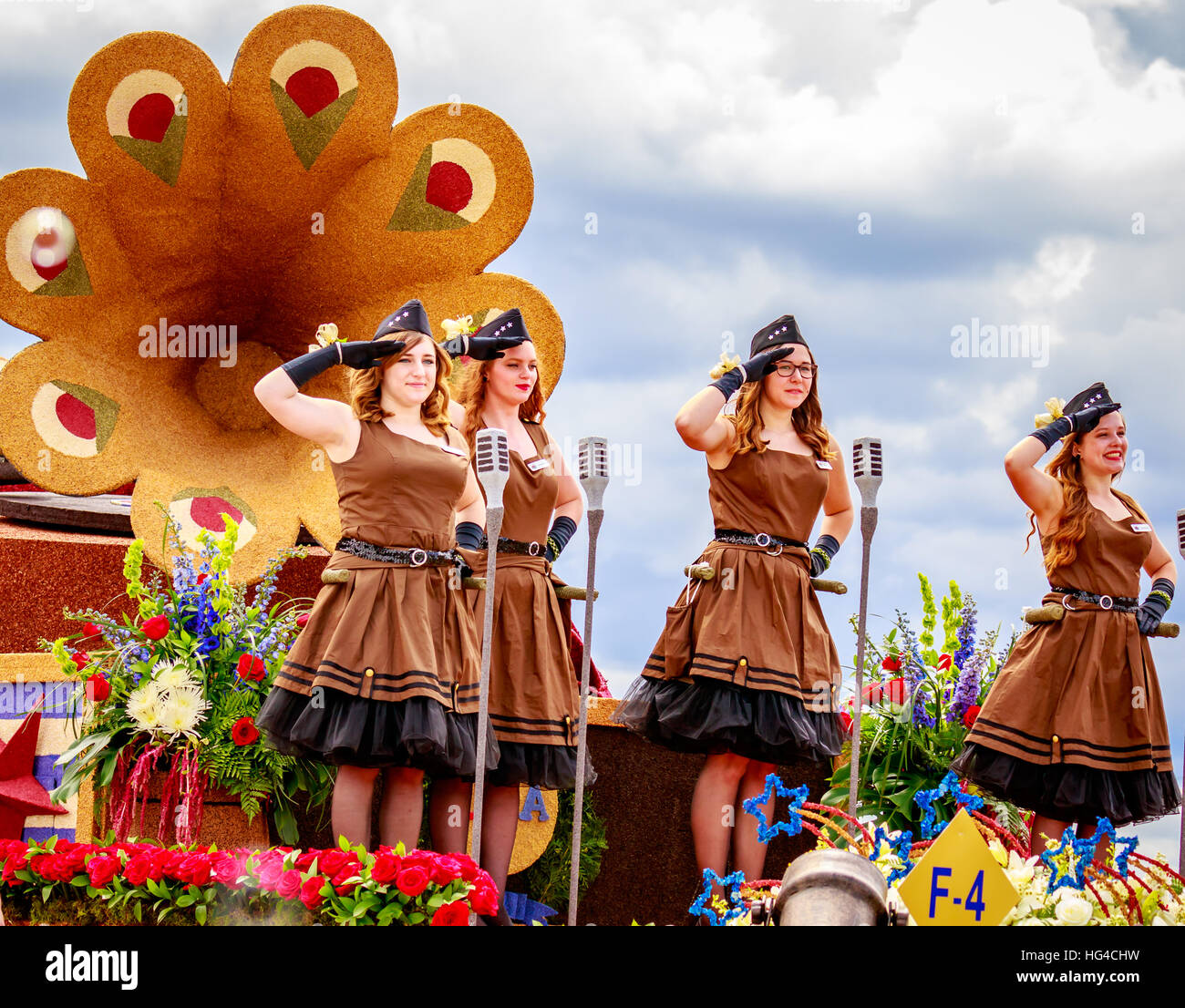 Battle ground rose float hi-res stock photography and images - Alamy