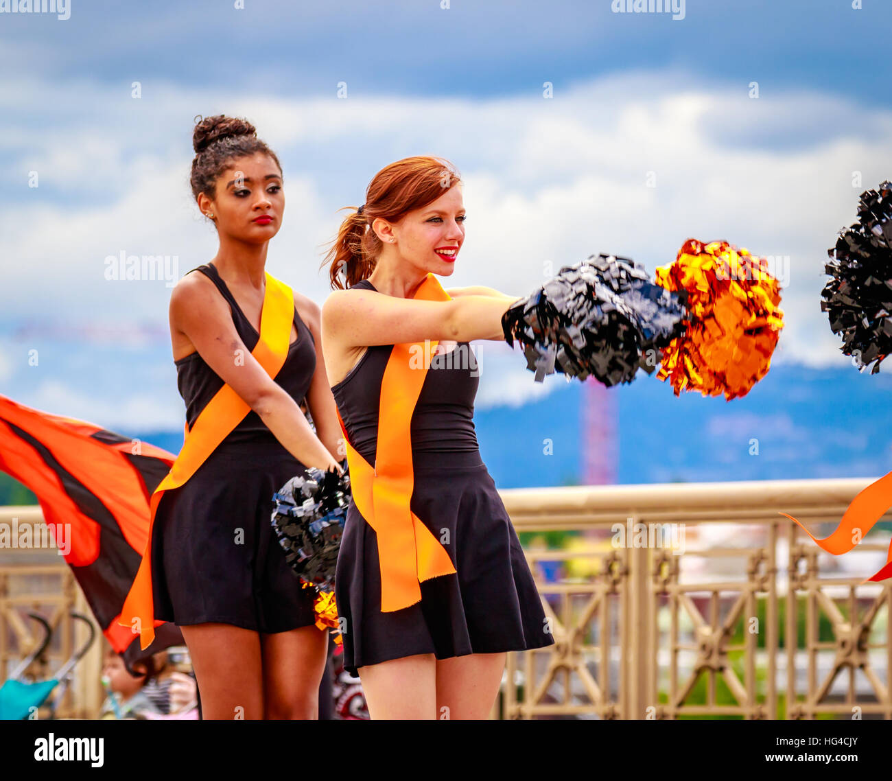 Portland, Oregon, USA - June 11, 2016: Battle Ground High School ...