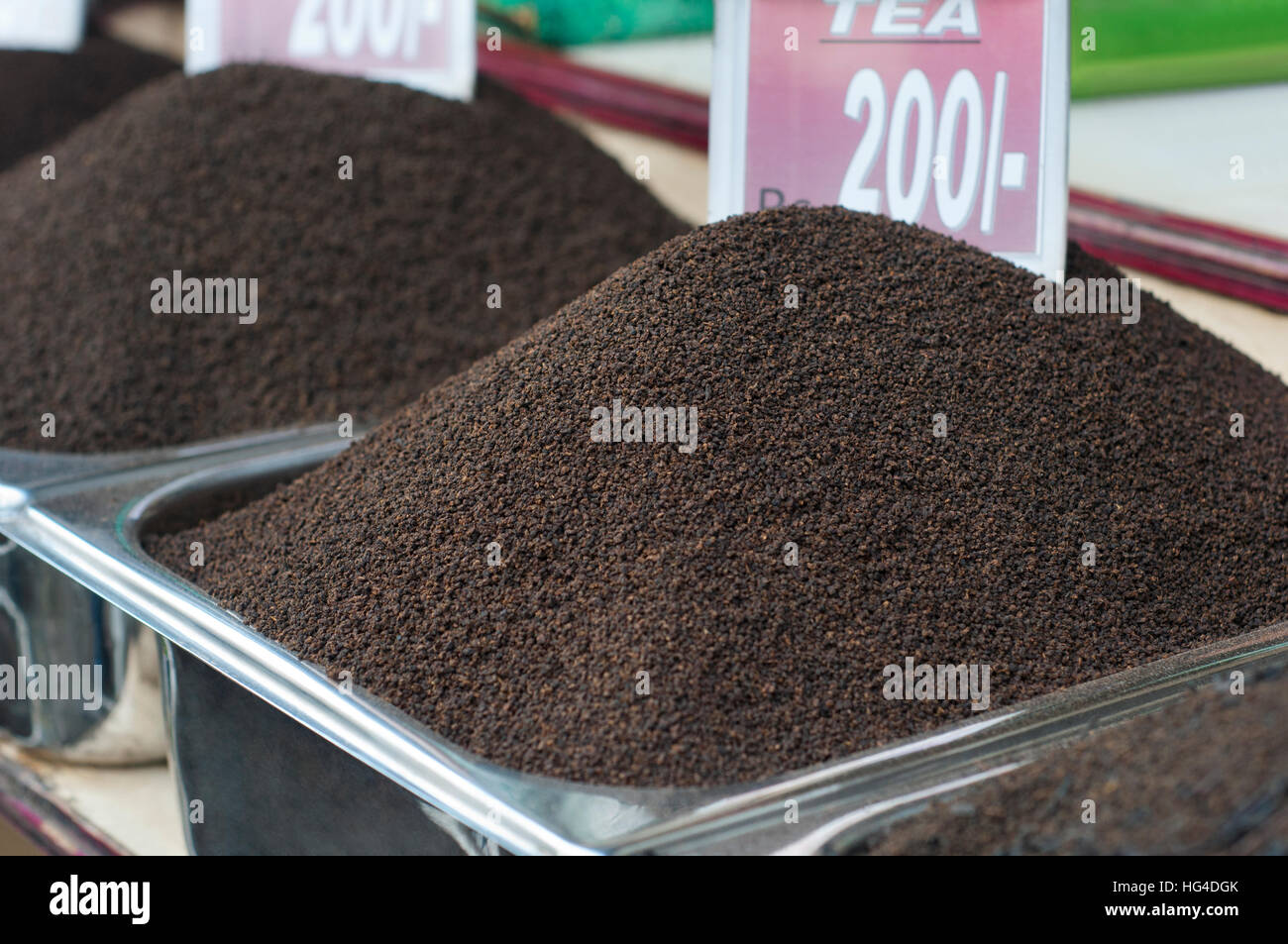 Teas for sale at market Stock Photo - Alamy