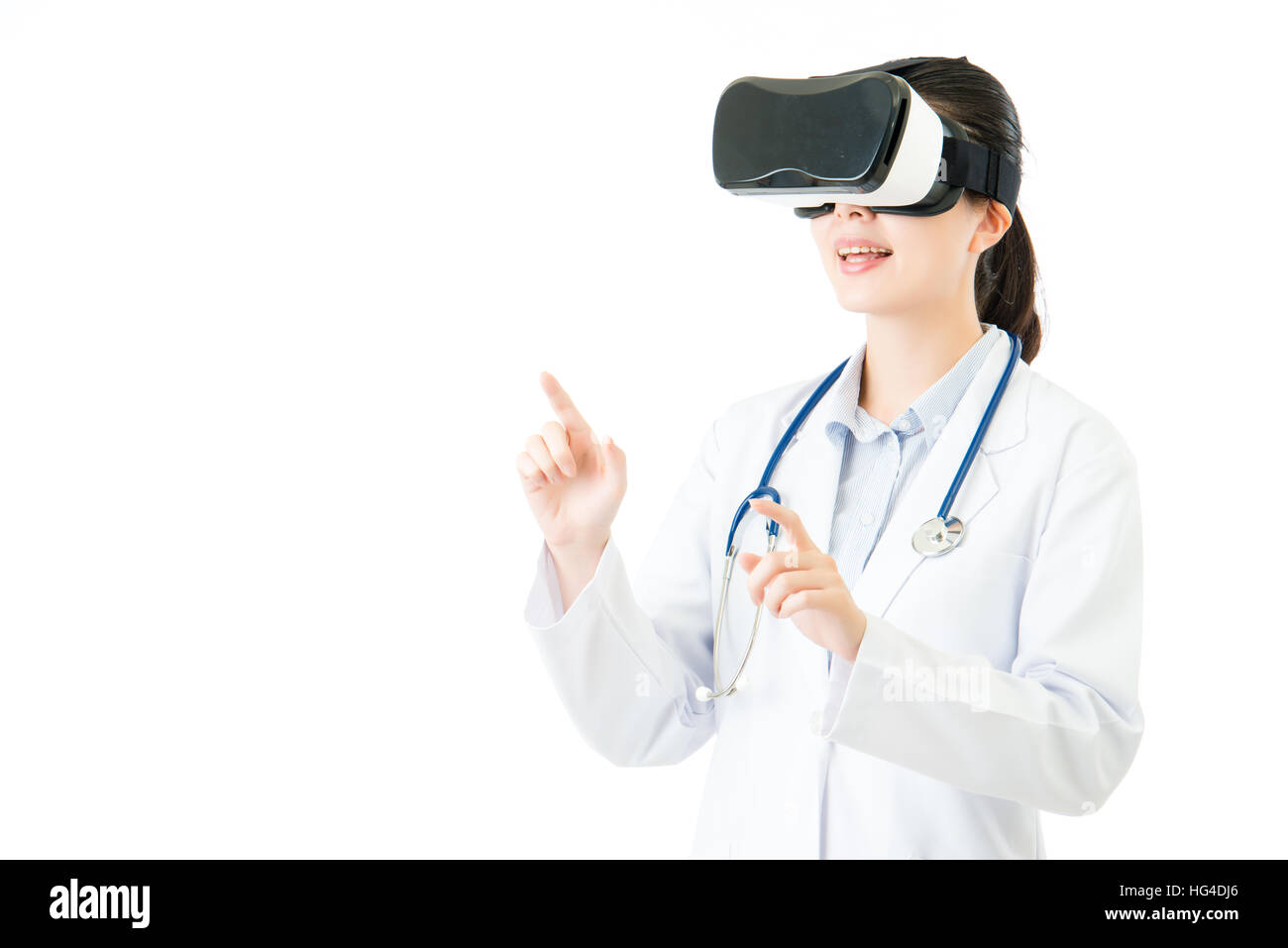 Modern medicine virtual reality Cut Out Stock Images & Pictures - Alamy