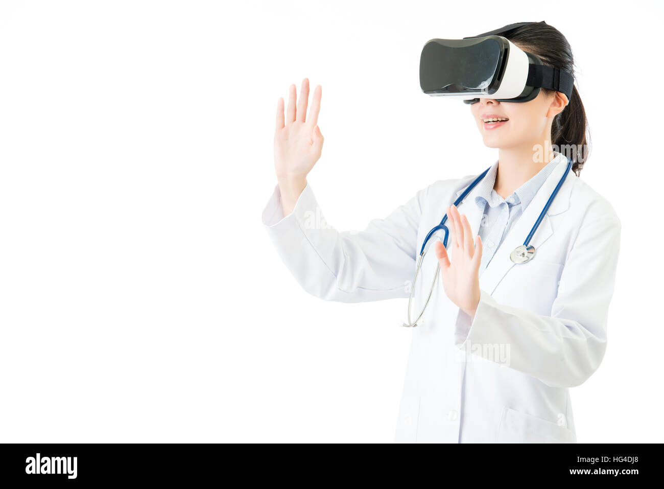 Medical vr device Cut Out Stock Images & Pictures - Alamy