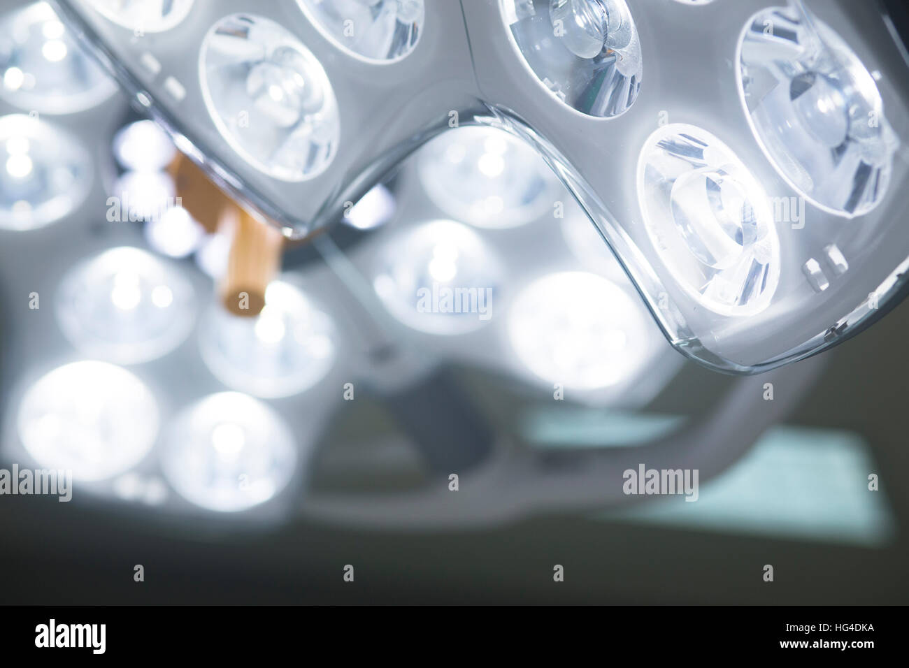 Operating emergency room surgery theater lighting in hospital to enable ...
